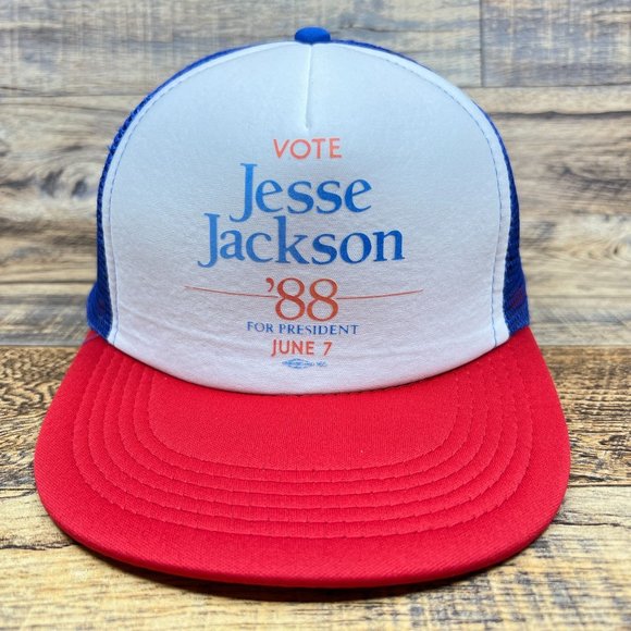 Unbranded | Accessories | Vintage Jesse Jackson President Mens Trucker ...